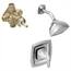 MOEN Voss Single-Handle 1-Spray Posi-Temp Shower Trim Kit in Chrome (Valve Not Included) T2692EP