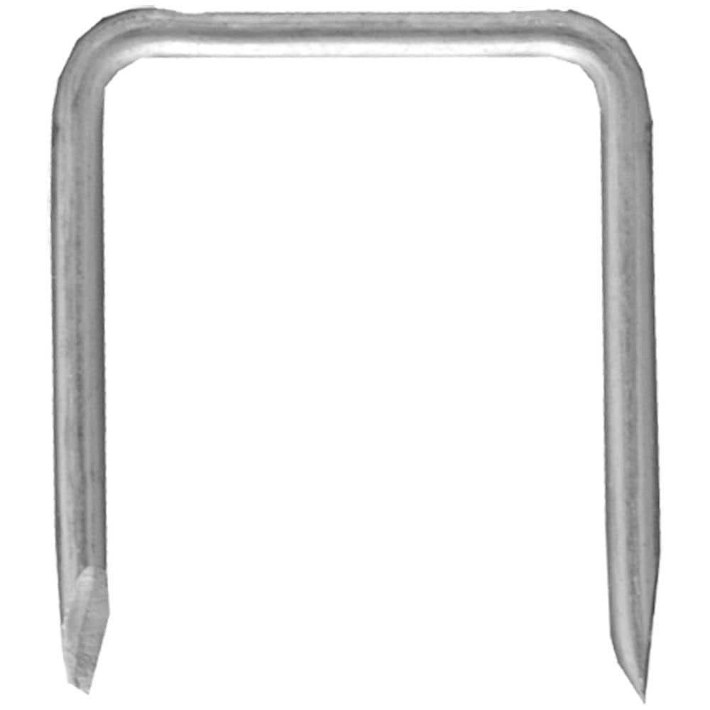 Briscon 1-1/16 in. Zinc Plated Metal Staple - Silver (25-Pack) SN 350 B ...