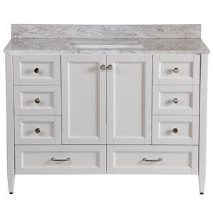 Home Decorators Collection Claxby 49 in. W x 22 in. D Bathroom Vanity ...
