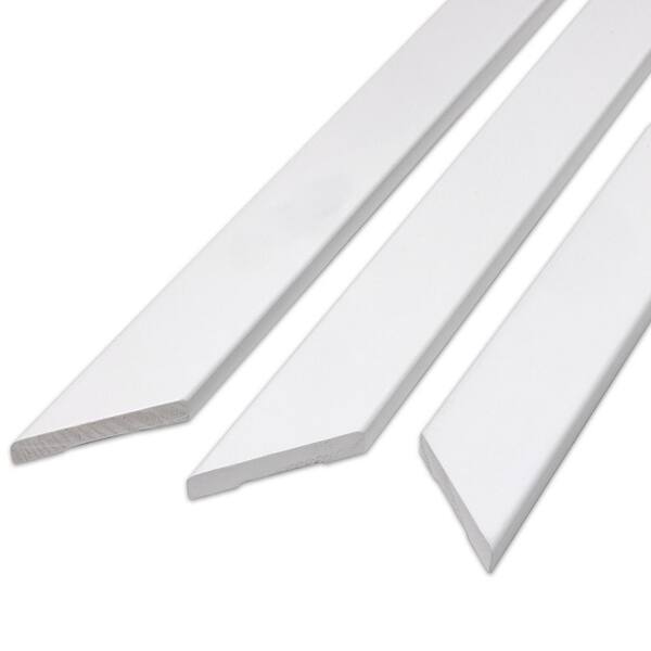 Edge WM452 3/4 in. D x 2-1/4 in. W x 84-1/4 in. L Prefinished Finger ...
