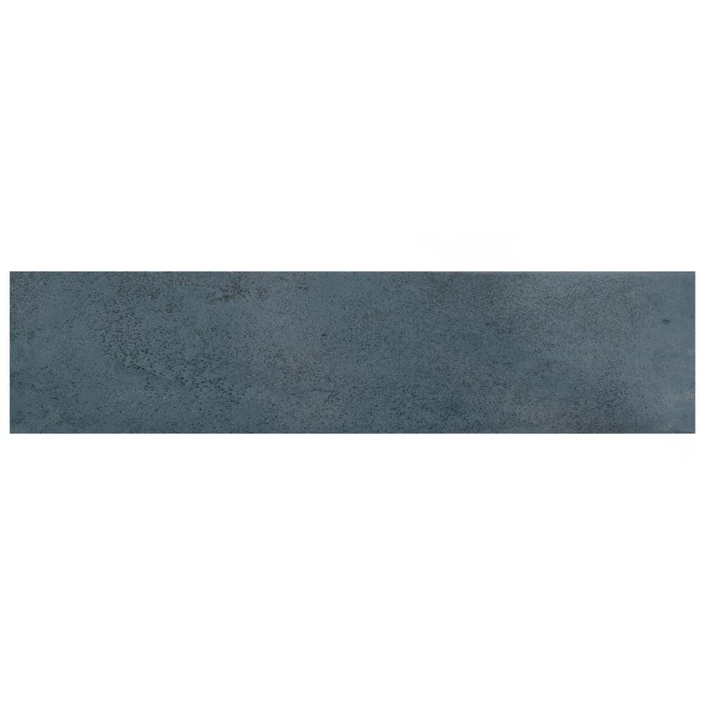 Merola Tile Capri Brick Indigo 2-1/2 in. x 10 in. Porcelain Floor and ...