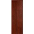 Impact Plus 24 in. x 80 in. Smooth Flush Solid Core Cherry MDF Interior ...