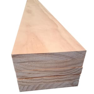 1 in. x 8 in. x 8 ft. Premium Pine S4S Common Board (5-Pack) 188GS4S5PK ...