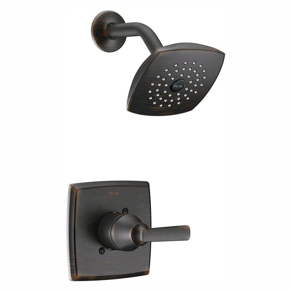 Delta Ashlyn 1-Handle Pressure Balance Shower Faucet Trim Kit in ...