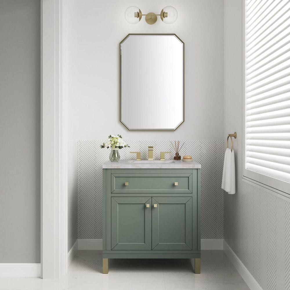 James Martin Vanities Chicago 30.0 in. W x 23.5 in. D x 33.76 in. H ...