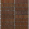 EMSER TILE Newtro Red 12 in. x 12 in. in. Glossy Ceramic Mosaic Wall Tile (14.24 sq ft /Case ...