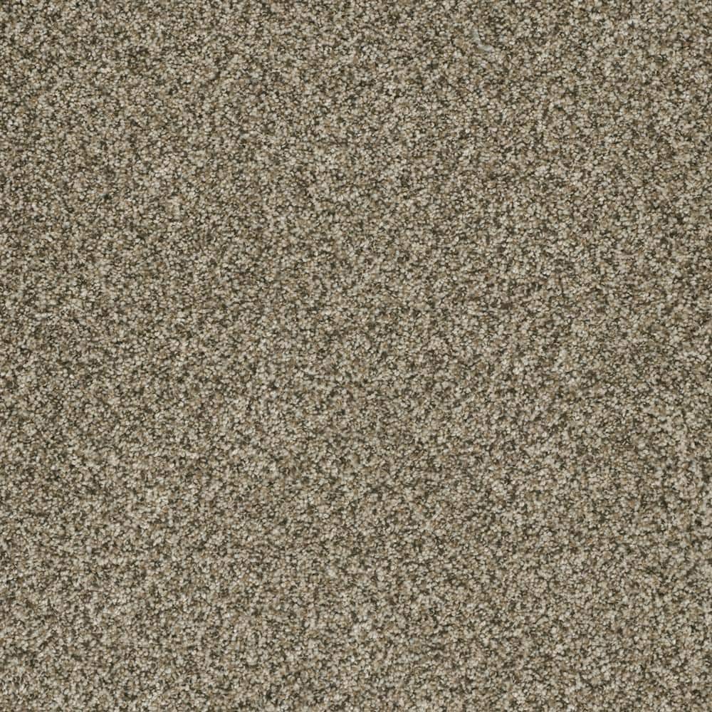 Home Decorators Collection Trendy Threads Plus II - Rancho - Beige 48 oz. SD Polyester Texture ...