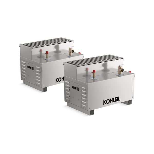 KOHLER Invigoration Series 26000-Watts Steam Generator with Power Clean ...