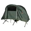HONEY JOY 1-Person Folding Camping Tent Cot Portable Outdoor Tent for ...
