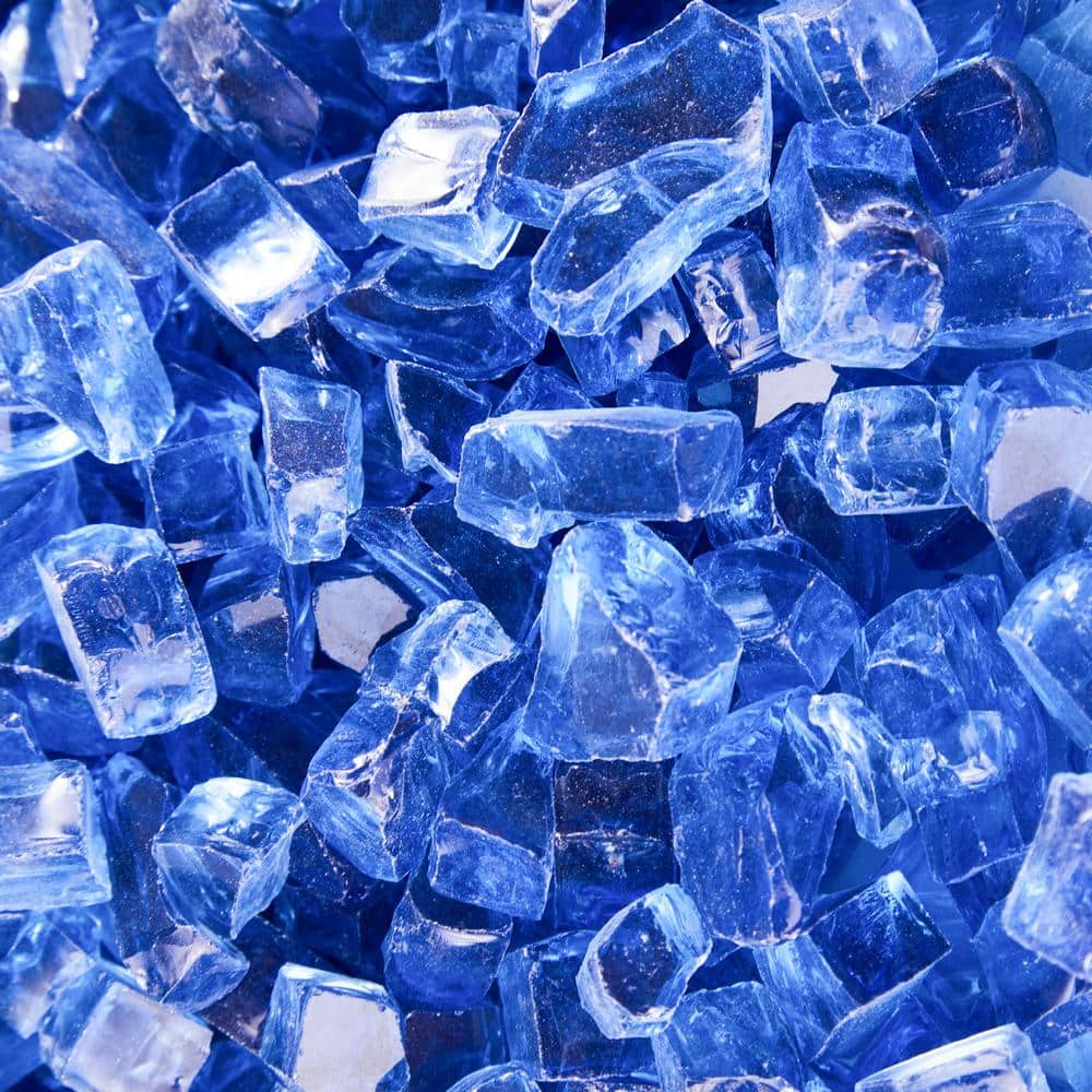 WESTIN OUTDOOR HeatPro 10 lb. Bag Tempered Glass Fire Pit Crystal Rocks ...