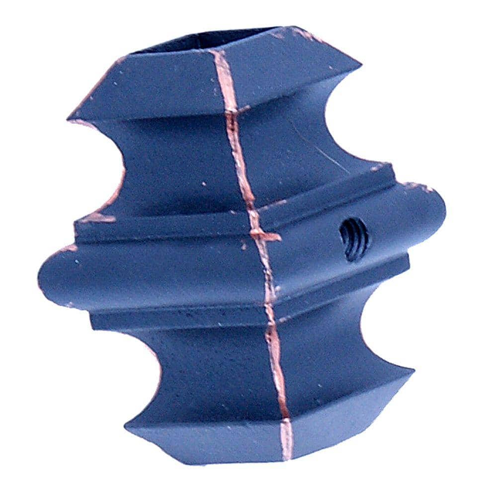 EVERMARK Stair Parts 1/2 in. Oil Rubbed Copper Metal Knuckle Baluster ...