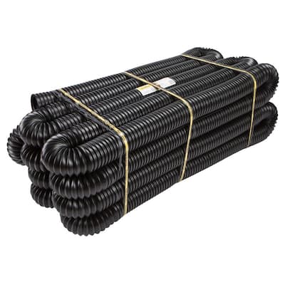 Perforated - Corrugated Pipes - Drainage - The Home Depot