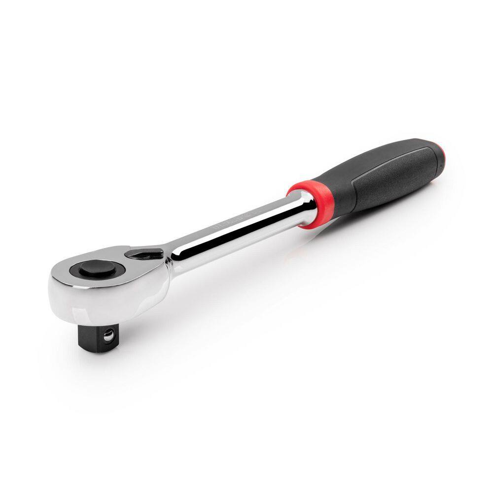 TEKTON 1/2 in. Drive x 10-1/2 in. Quick-Release Comfort Grip Ratchet ...