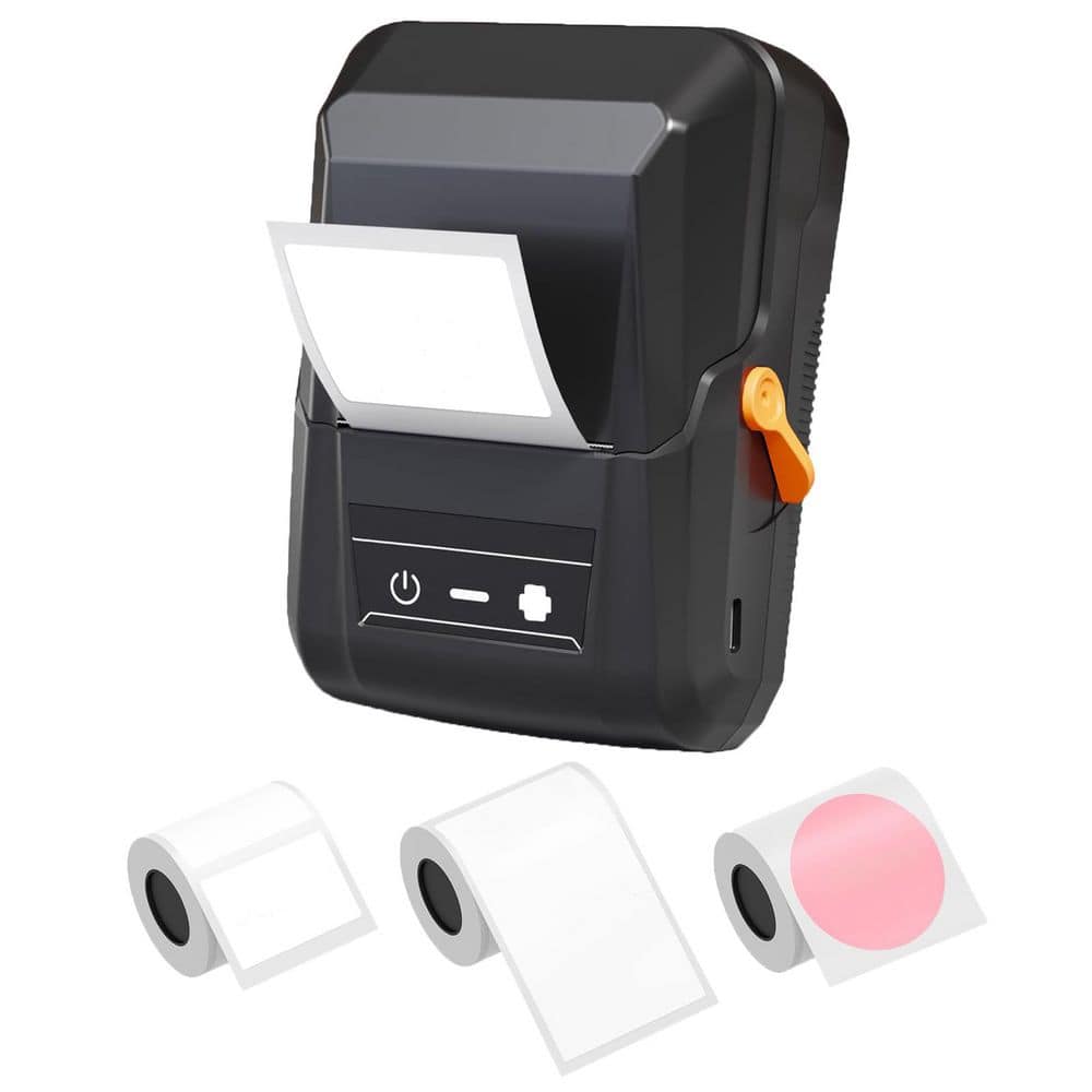 Ahfiwaso Bluetooth Label Maker Machine Wide Waterproof Labels App with ...
