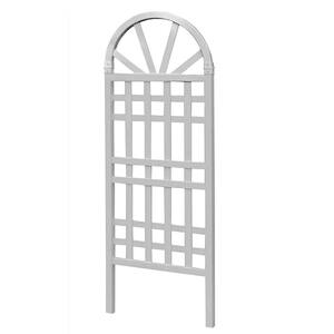 VITA 27"L x 59"H Milan Vinyl Trellis, White, VA68188 VA68188 - The Home ...