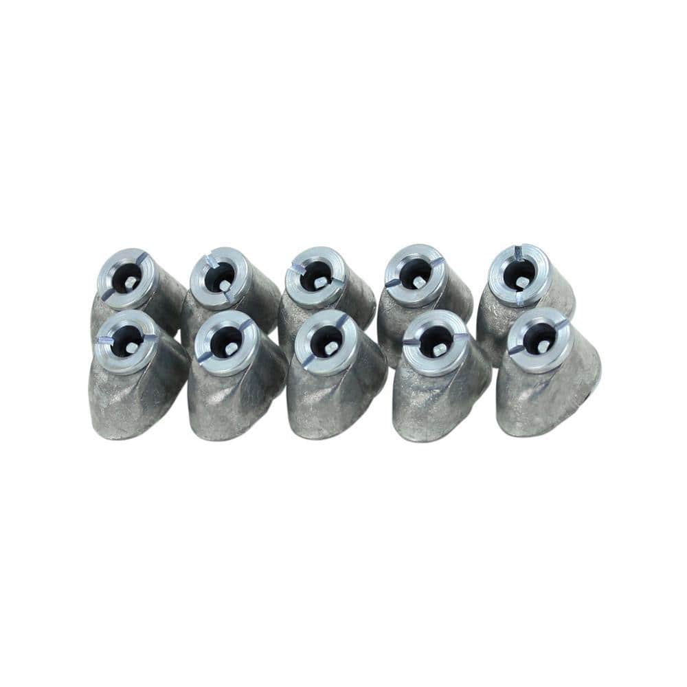 Milton Industries, Inc. 1/8 in. to 27 NPT Dual Air Chuck Head ...