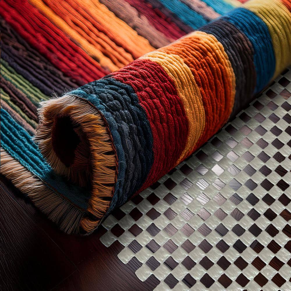 Nevlers 3 ft. x 60 ft. Non-Slip Rug Pad Roll : Heavy Duty Grip NH-27 ...