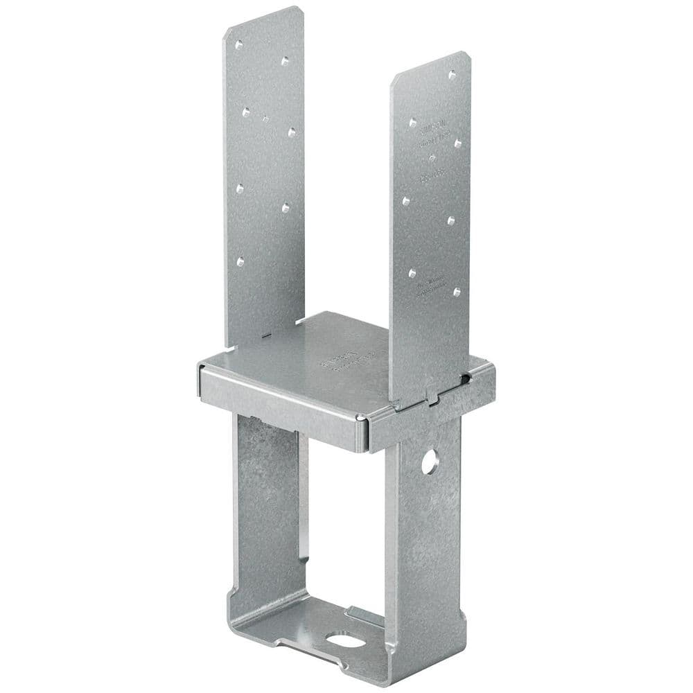 Simpson Strong-Tie CBSTQ Hot-Dip Galvanized Standoff Column Base for 6 ...
