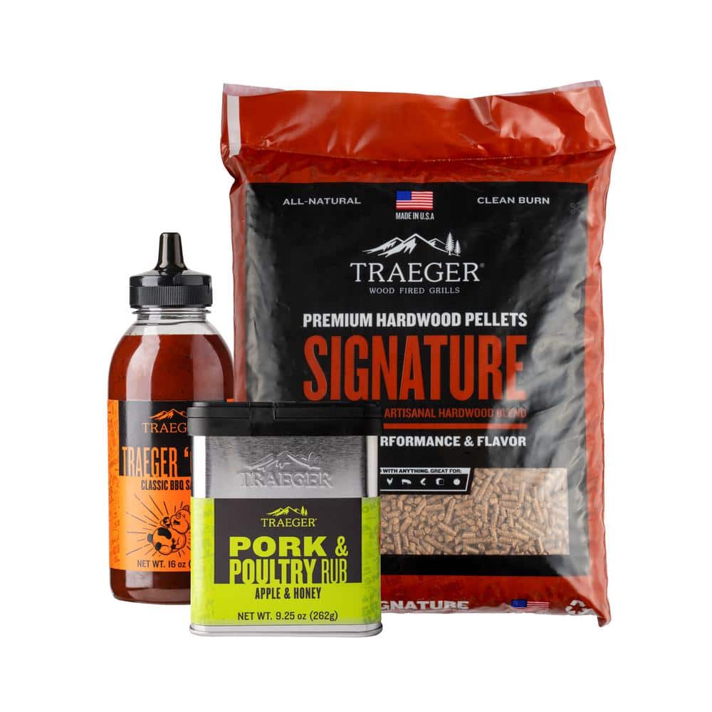 Traeger BBQ Ribs Starter Kit HD0071 - The Home Depot