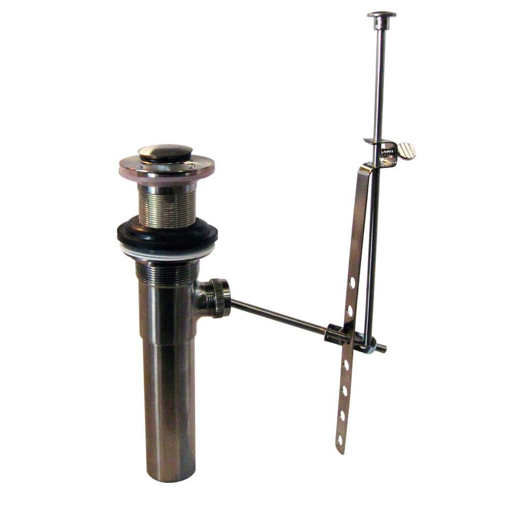 Westbrass Pop-Up Bathroom Sink Drain Assembly Stopper with Lift Rod ...