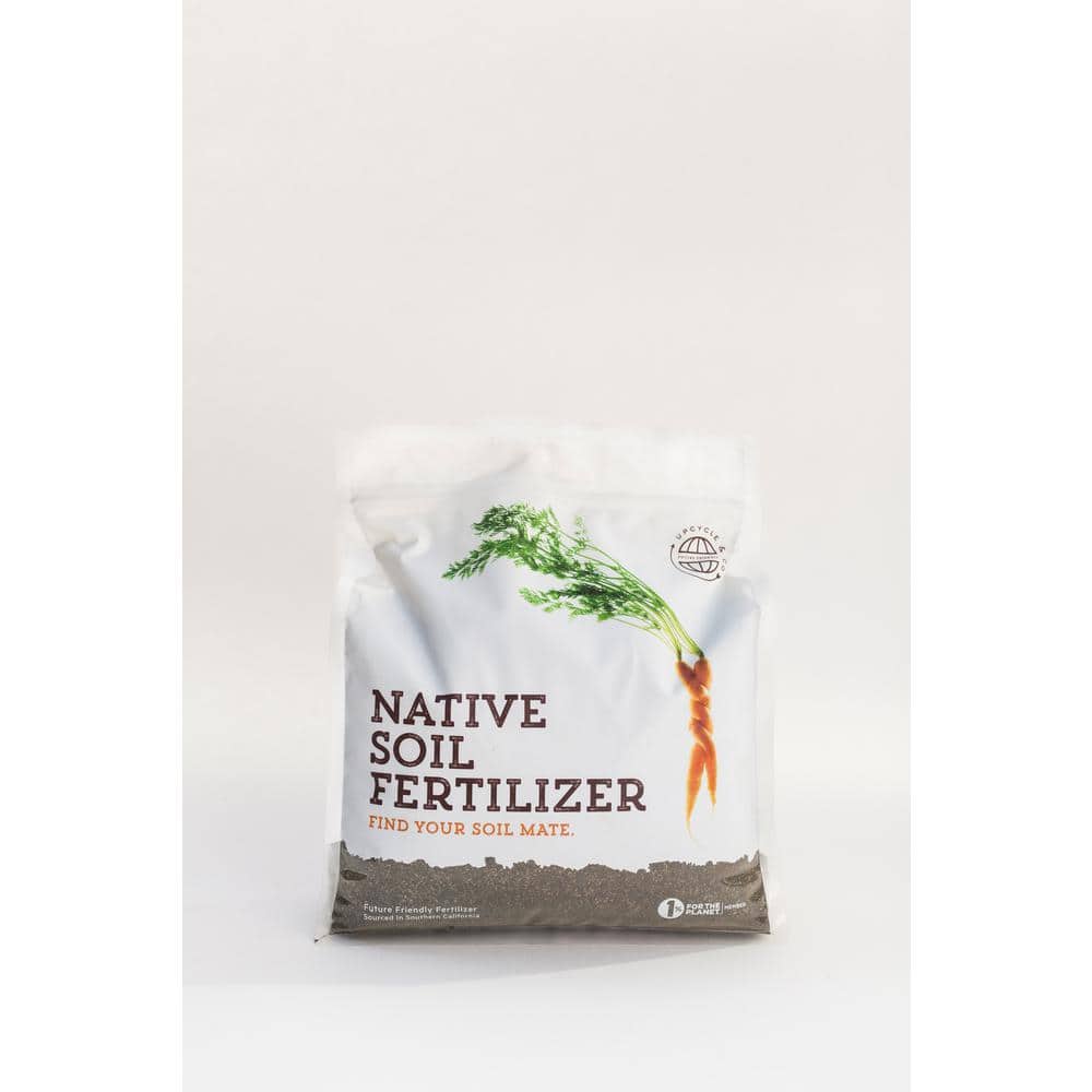 Native Soil 4 lbs. Natural Dry Fertilizer and Soil Conditioner ...