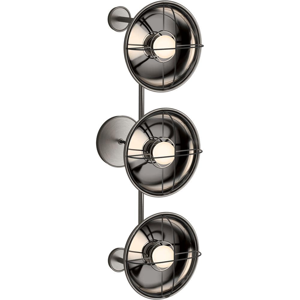 KOHLER Modern Farm 3-Light Valiant Nickel Sconce K-23665-SC03-VNL - The ...