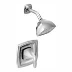 MOEN Voss Single-Handle 1-Spray Posi-Temp Shower Trim Kit in Chrome (Valve Not Included) T2692EP