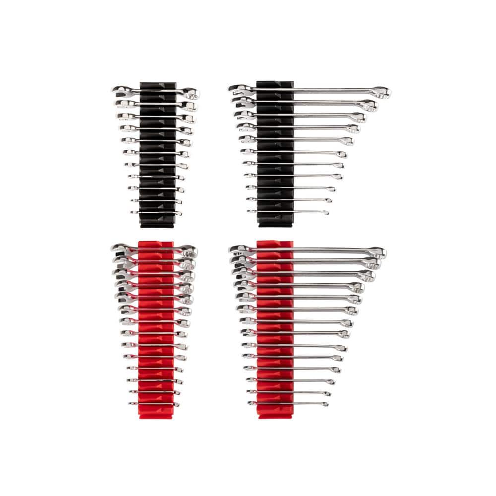 TEKTON 1/4 - 3/4 in., 6 - 19 mm Stubby and Standard Length Combination ...