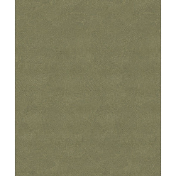 Zen Collection Mud Brown Abstract Plaster Fan Metallic Sheen Finish Non ...