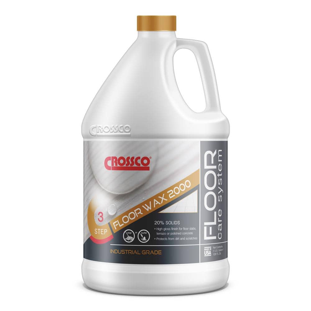 Crossco Floor Care System Floor Wax 2000 (Step 3)-1 Gal CK134-4 - The ...