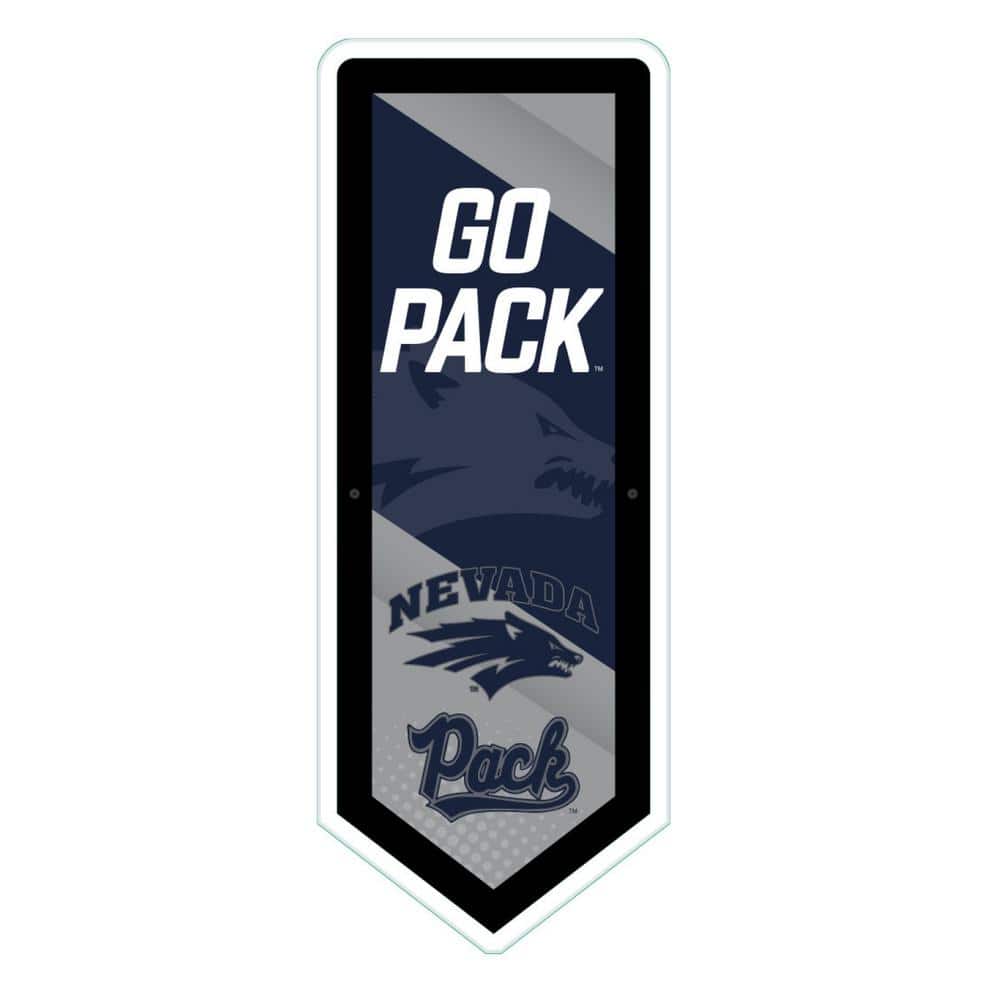 Evergreen University of Nevada Pennant 9 in. x 23 in. Plug-in LED ...