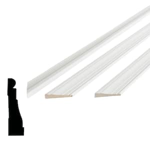 PFM WM376 11/16 in. x 2-1/4 in. x 83-1/2 in. Primed Finger-Jointed Pine ...