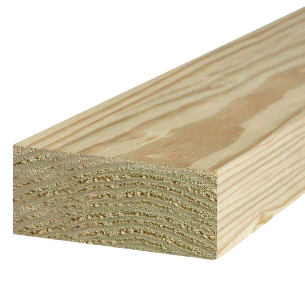 3 in. x 6 in. x 18 ft. Ground Contact Pressure-Treated Timber 125870 ...