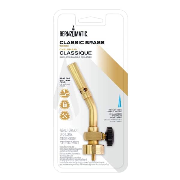 Bernzomatic Classic Brass Torch for Propane Gas Cylinder UL2317 - The ...
