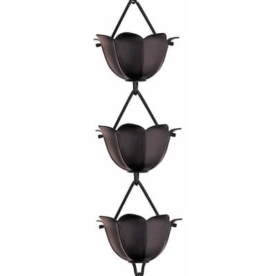 Monarch Rain Chains Monarch Aluminum Rain Chain Installation Kit in ...