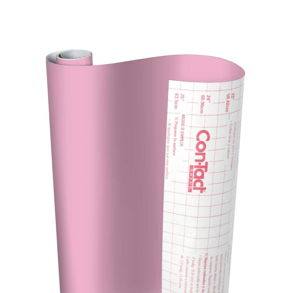 Con-Tact Creative Covering 18 in. x 50 ft. Prism Pink Self-Adhesive ...