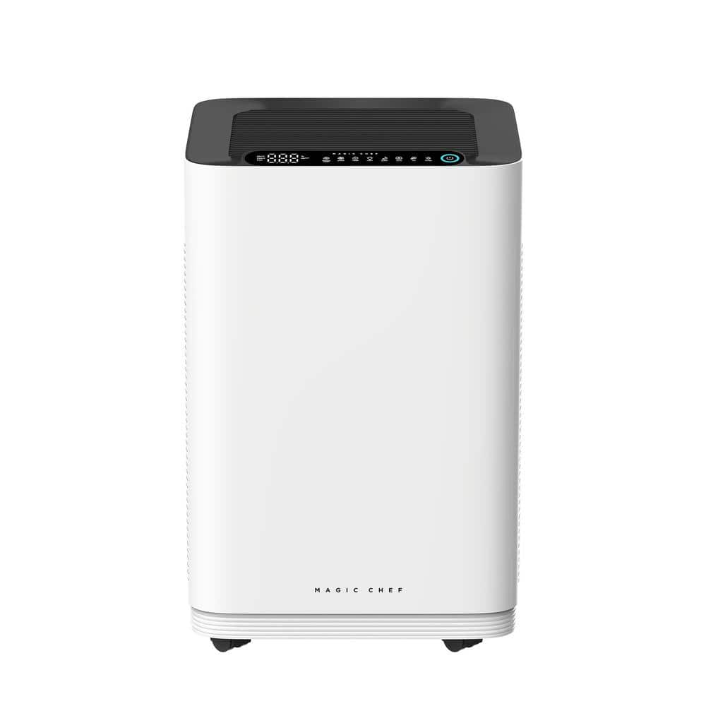 Magic Chef 1937 Sq. Ft. dual HEPA Filter Air Purifier, in White ...