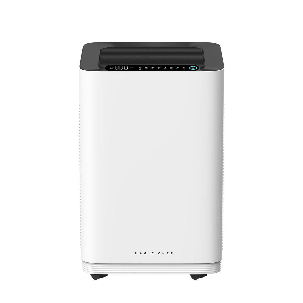 Magic Chef 1937 Sq. Ft. dual HEPA Filter Air Purifier, in White ...