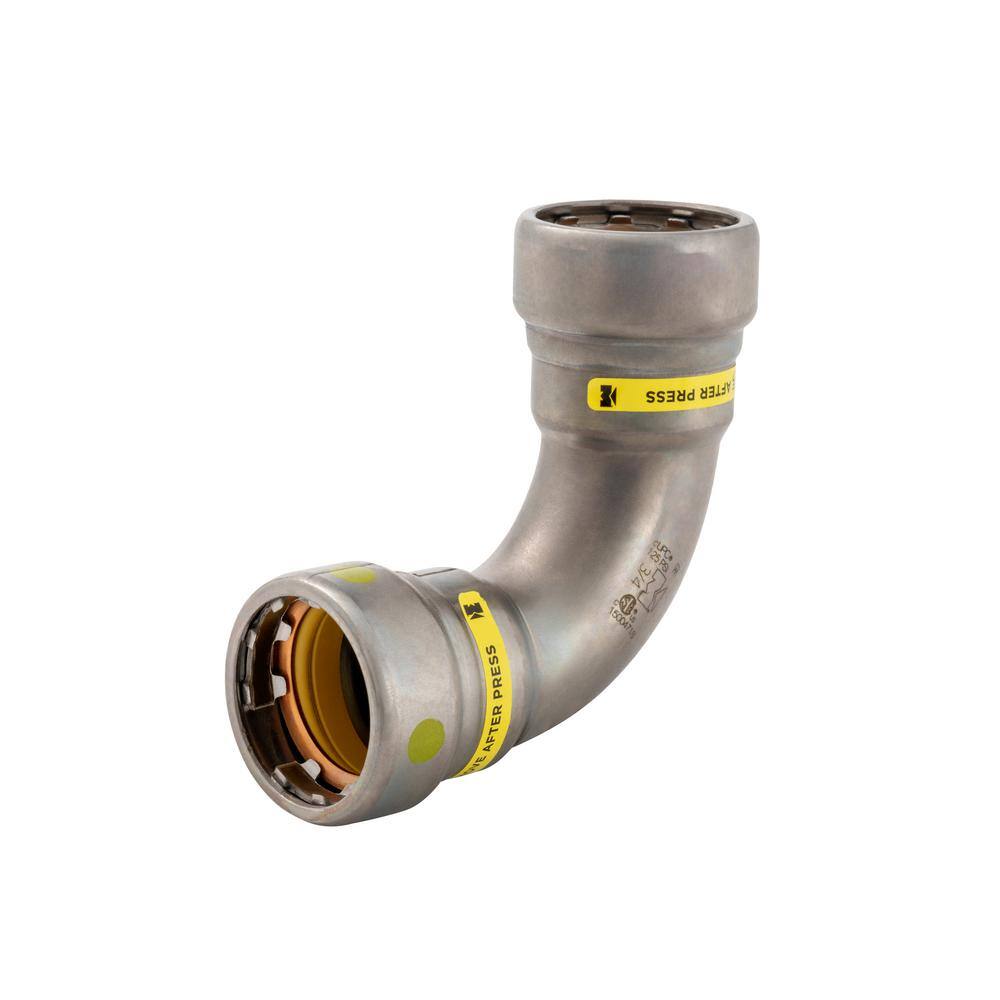 Streamline 3/4 in. Carbon Steel 90° Press x Press Elbow Fitting ...