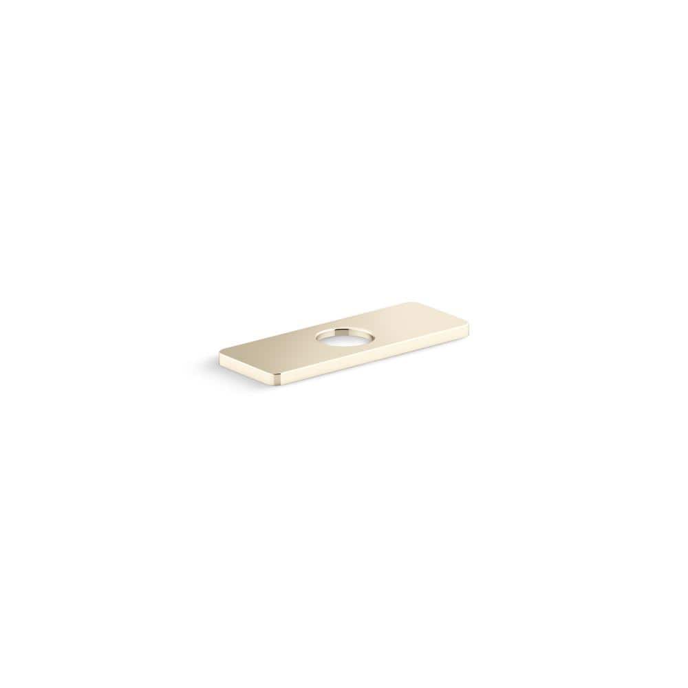KOHLER Parallel Escutcheon Plate in Vibrant French Gold 23481-AF - The ...