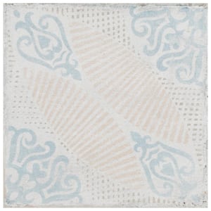 Merola Tile Barcelona Decor Born 5-7/8 in. x 5-7/8 in. Porcelain Floor ...