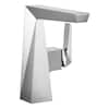 Delta Trillian Single Handle Single Hole Bathroom Faucet in Lumicoat ...