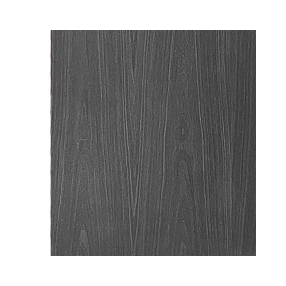 CALHOME 1/4 in. x 24 in. x 2 ft. Square Edge Black Finished Veneer MDF ...
