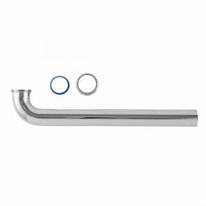 Everbilt 1-1/2 in. x 11in. 17-Gauge Unfinished Brass Slip-Joint Sink ...
