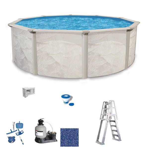 Round-27 ft. - Above Ground Pools - The Home Depot