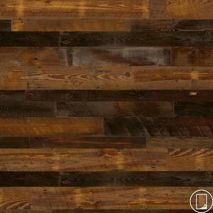 Wilsonart 5 ft. x 12 ft. Laminate Sheet in Antique Cognac Pine with ...