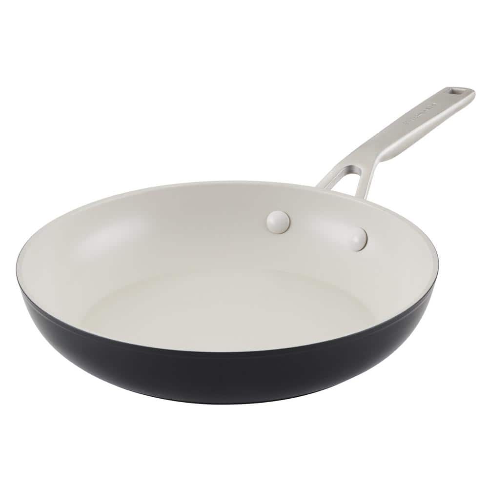 KitchenAid Hard Anodized Ceramic Nonstick 10 in. Aluminum Nonstick ...