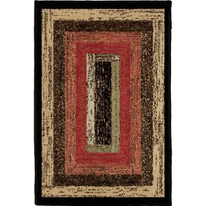 Mayberry Rug Hearthside Scenic Vision Multi-Colored 8 ft. x 10 ft ...