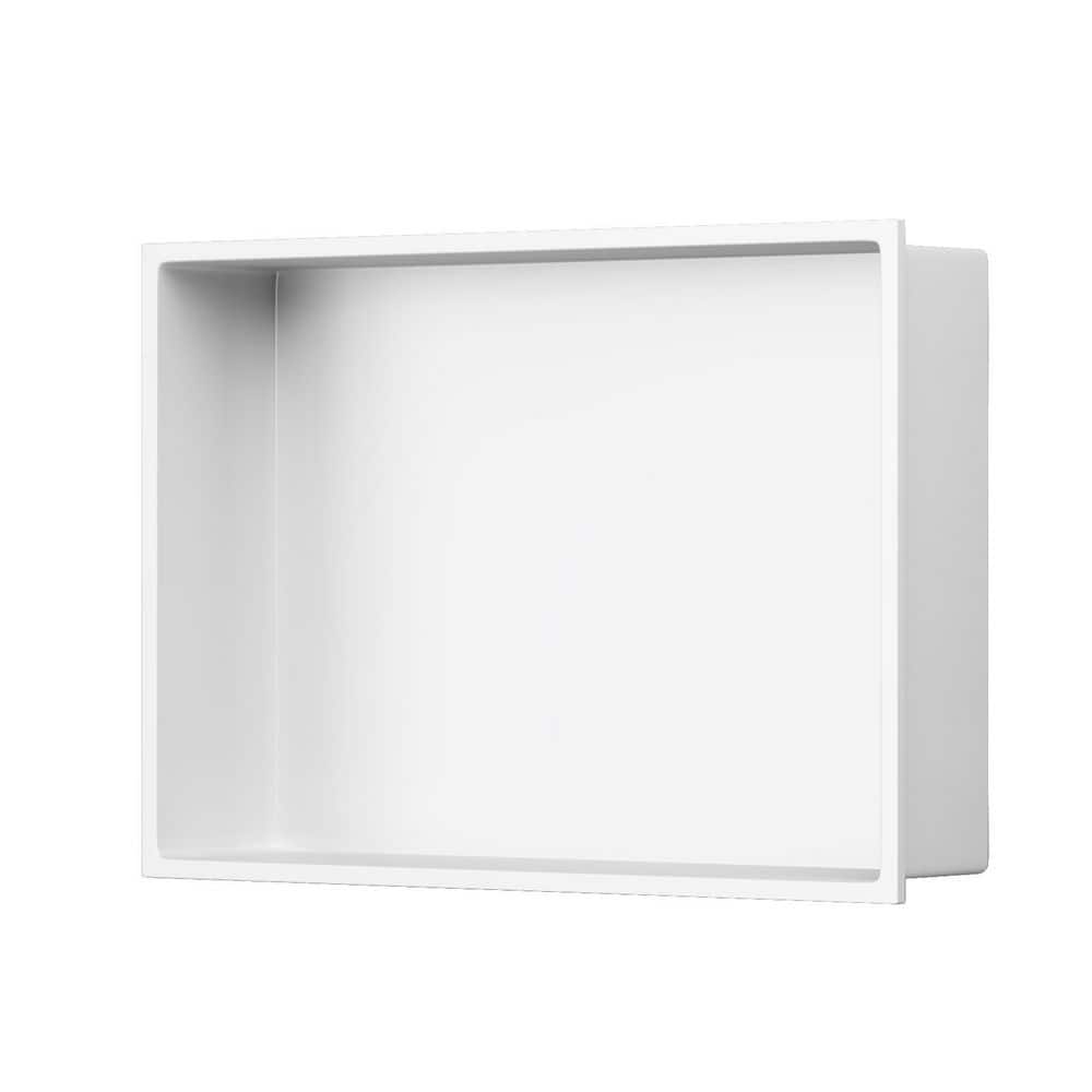BWE 8 in. W x 12 in. H x 4 in. D Bathroom Shower Niche Standard Niche ...
