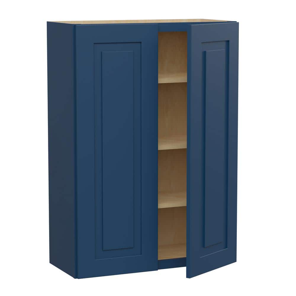 Home Decorators Collection Grayson Mythic Blue Painted Plywood Shaker ...